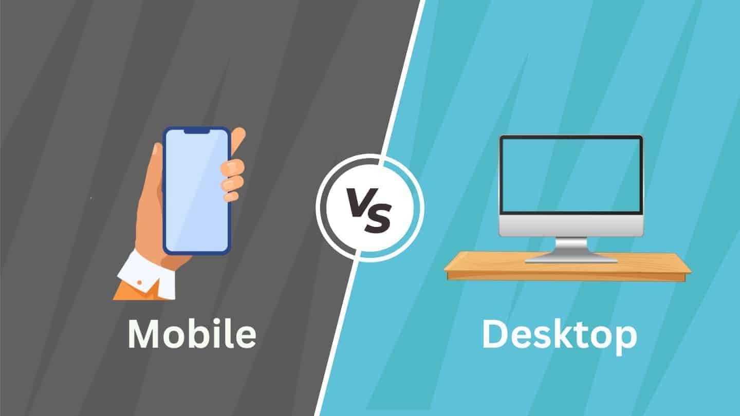 Mobile Vs. Desktop Statistics By Market Share, Usage and Facts (2026)